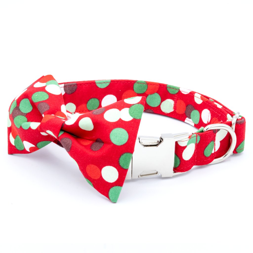 Christmas Dots Collar Set – Untamed Needle